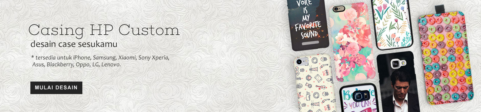 Jual Softcase HP Custom Foto Sendiri, Hardcase Fullprint Custom Satuan ...